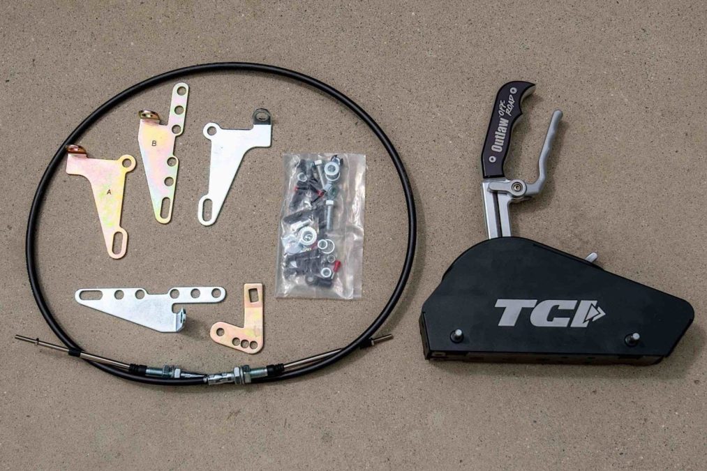 TCI Outlaw Shifter Rocks In More Than One Way | Off-Road Expo