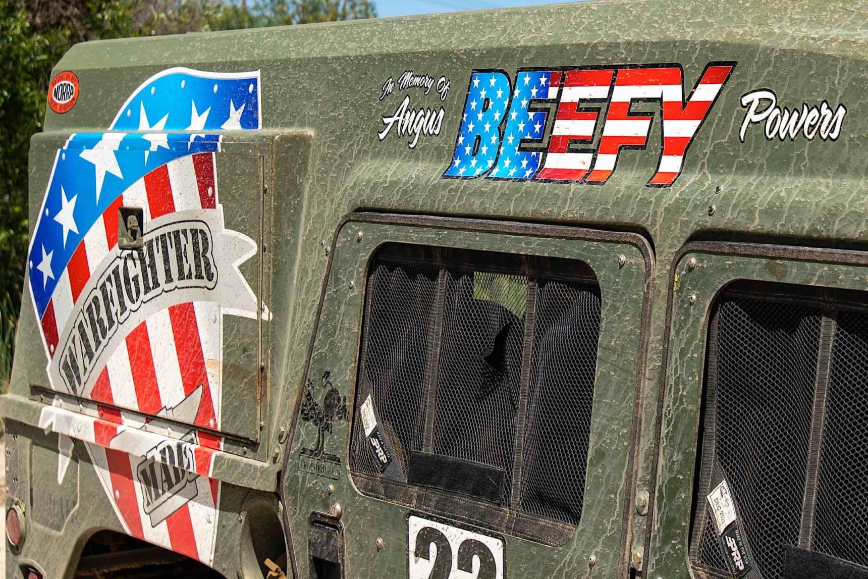 Larger Than Life: Beefy, Warfighter Made's Race Humvee | Off-Road Expo