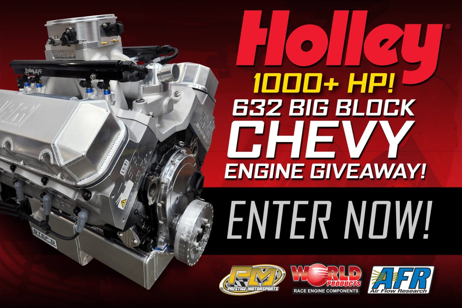 Enter To Win Holley's 1000+ HP 632 Big Block Chevy | Off-Road Expo