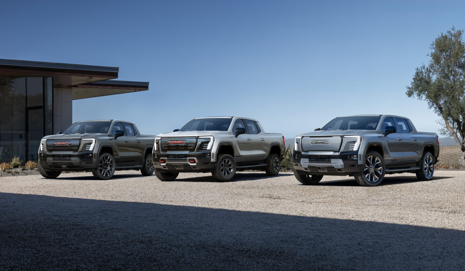 GMC Sierra EV AT4 Revealed Along Others | Off-Road Expo