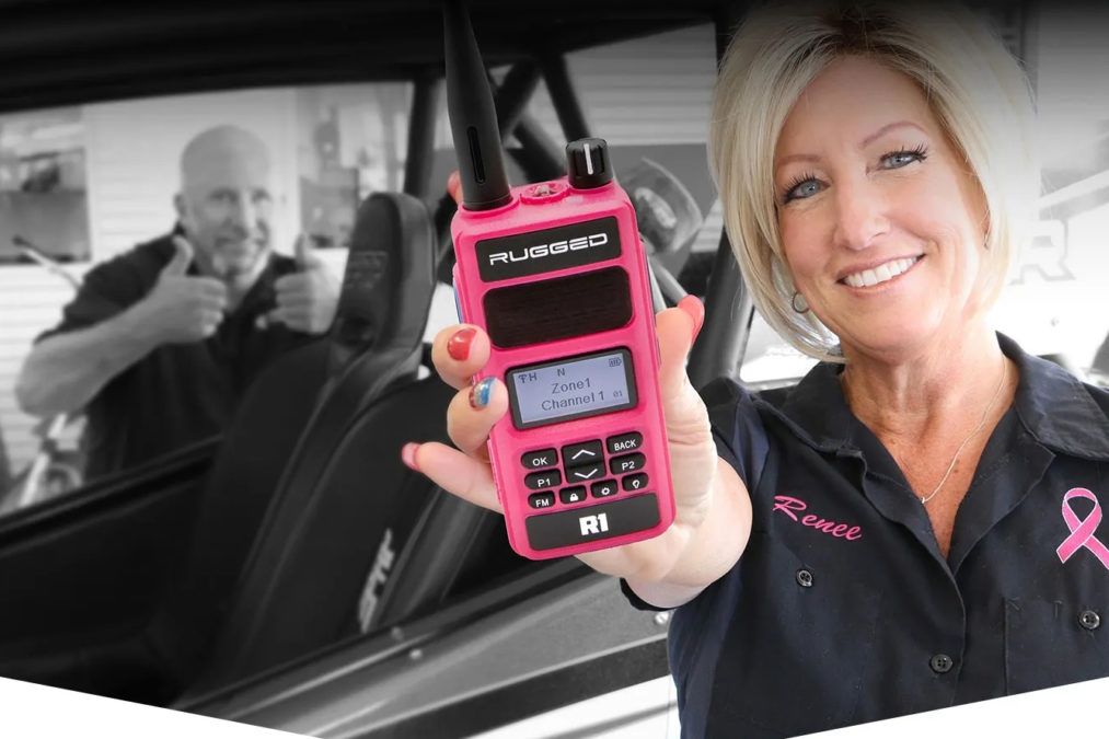 Rugged Radios Pink Radio Campaign For Breast Cancer | Off-Road Expo