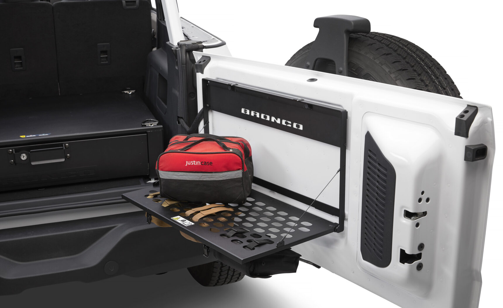 Tuffy Security Products Storage Options For Broncos | Off-Road Expo