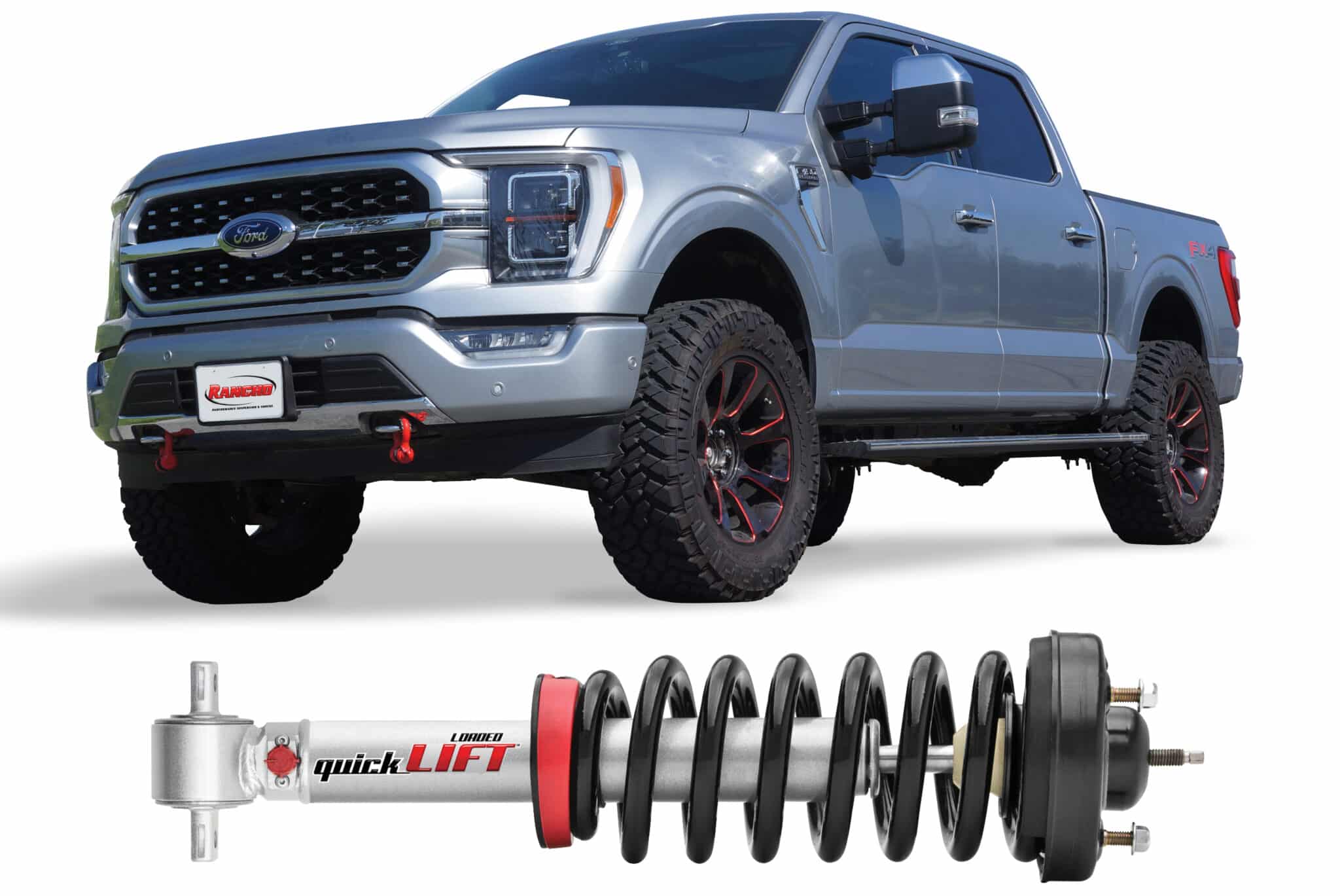 Rancho quickLIFT For 21-23 Ford F-150 Now Available | Off-Road Expo